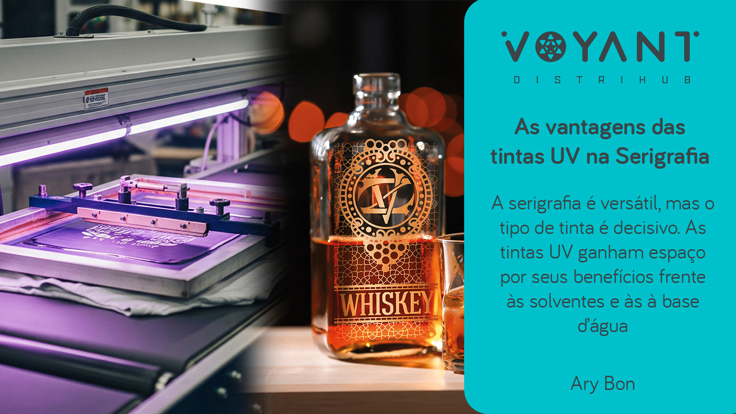 As vantagens das tintas UV na Serigrafia – Voyant Distrihub